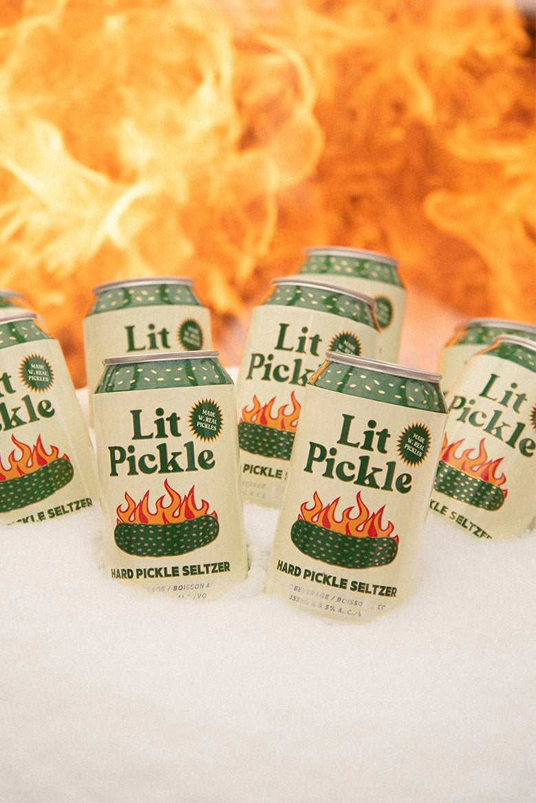 Lit Pickle - Hard Pickle Seltzer – Burdock Brewery