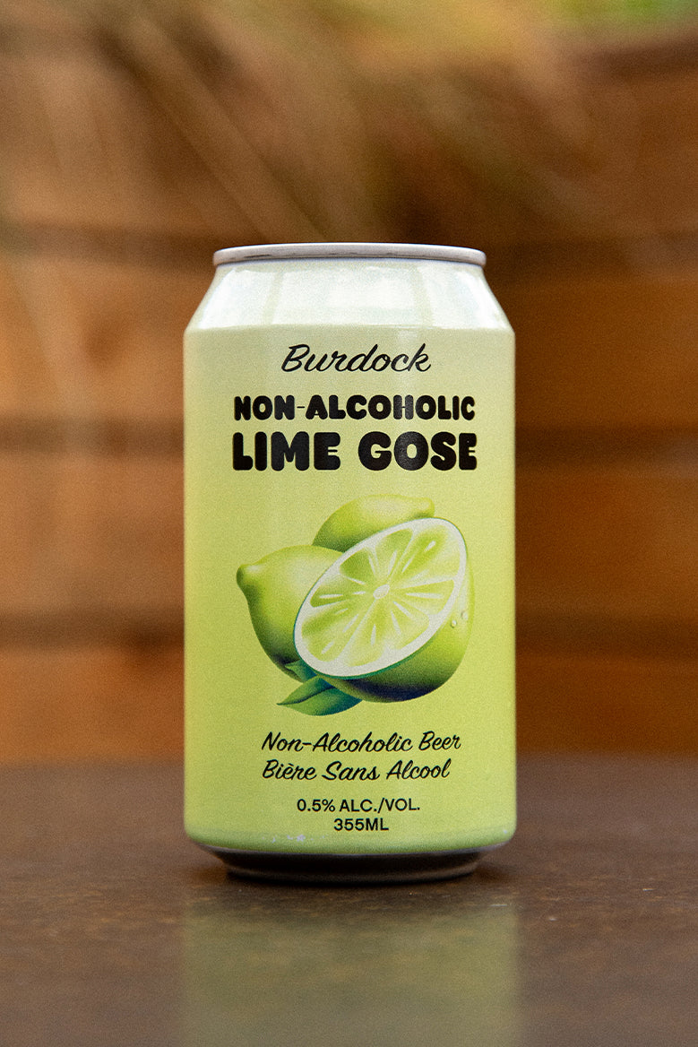 Lime Gose 0.5% - Non-Alcoholic Sour Beer – Burdock Brewery